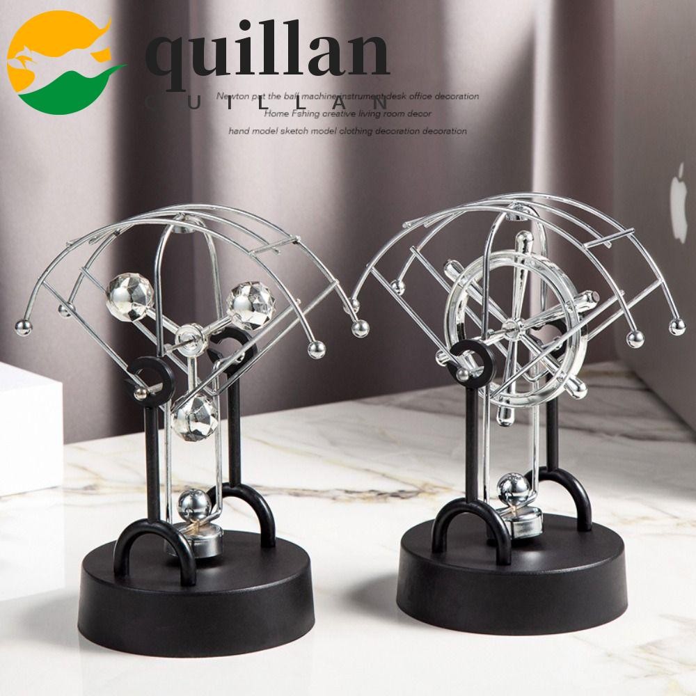 QUILLAN Pendulum Ball Figurine, Home Decoration Motion Physical Steel ...