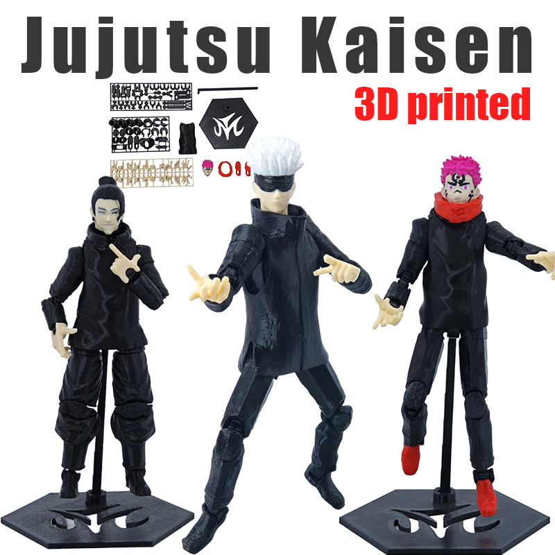 Anime Jujutsu Kaisen Action Figure Geto Suguru Assembly Model Lucky 13 ...