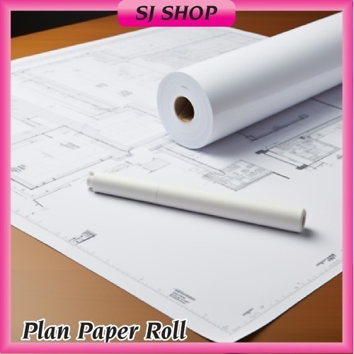 Plan Paper Roll A2 A1 A0 | Plotter Paper Roll | Plan Printing Paper ...