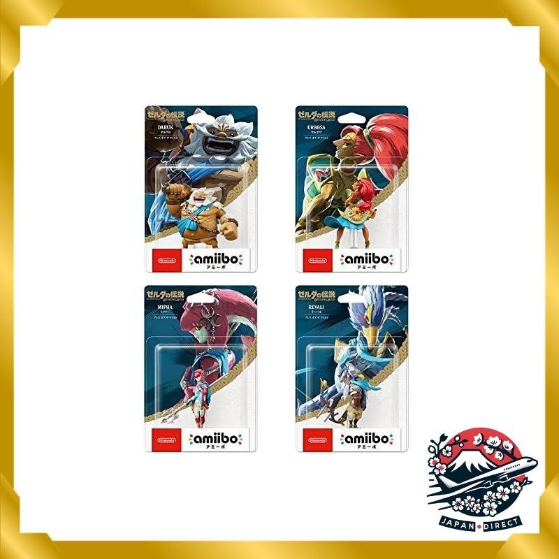 amiibo Breath of the Wild ( The Legend of Zelda series ) 4 pieces ...