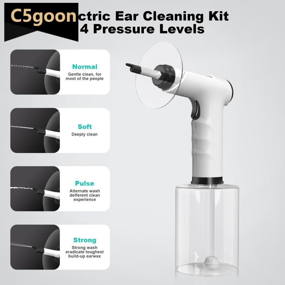 C5GOON Electric Ear Wax Removal Kit with Soft Spray Safe Effective Ear ...