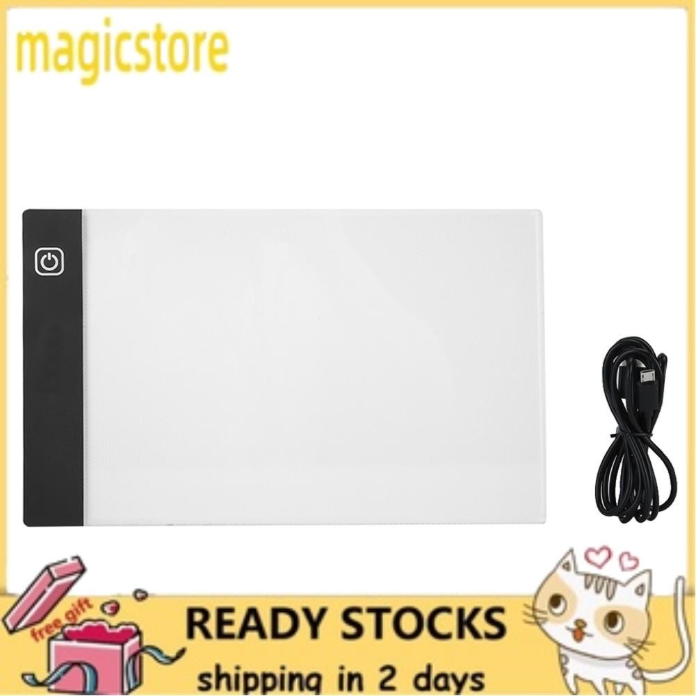 Magicstore LED Copy Board Light Box A4 Portable Tracer USB Dimmable ...