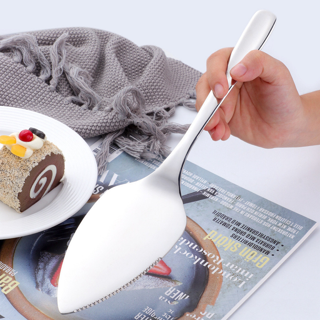 304 Stainless Steel Cake Shovel Cake Spatula Triangle Pizza Shovel Cake ...