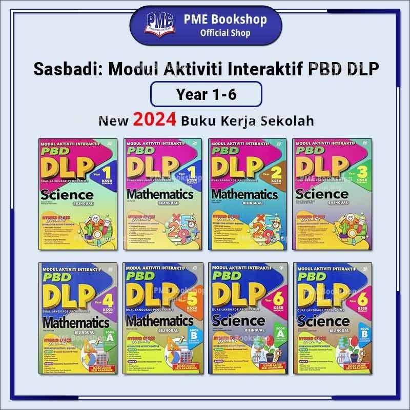 [pme Bookshop] 2024 Sasbadi Modul Aktiviti Interaktif Pbd Dlp Kssr