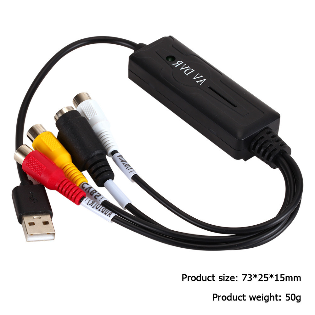 [ElectronicMall01.my] USB 2.0 Video Capture Card USB to AV S RCA ...