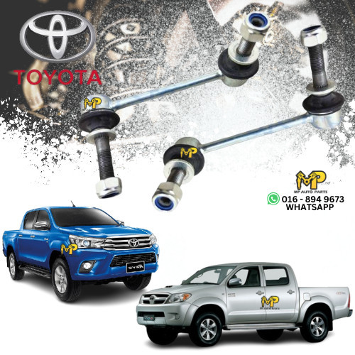 TOYOTA FRONT STABILIZER ABSORBER LINK HILUX KUN25 KUN26 2.5 3.0 ...