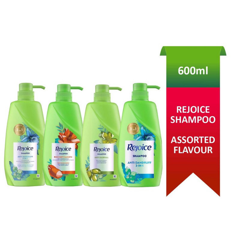 REJOICE Shampoo - 600ml | Shopee Malaysia