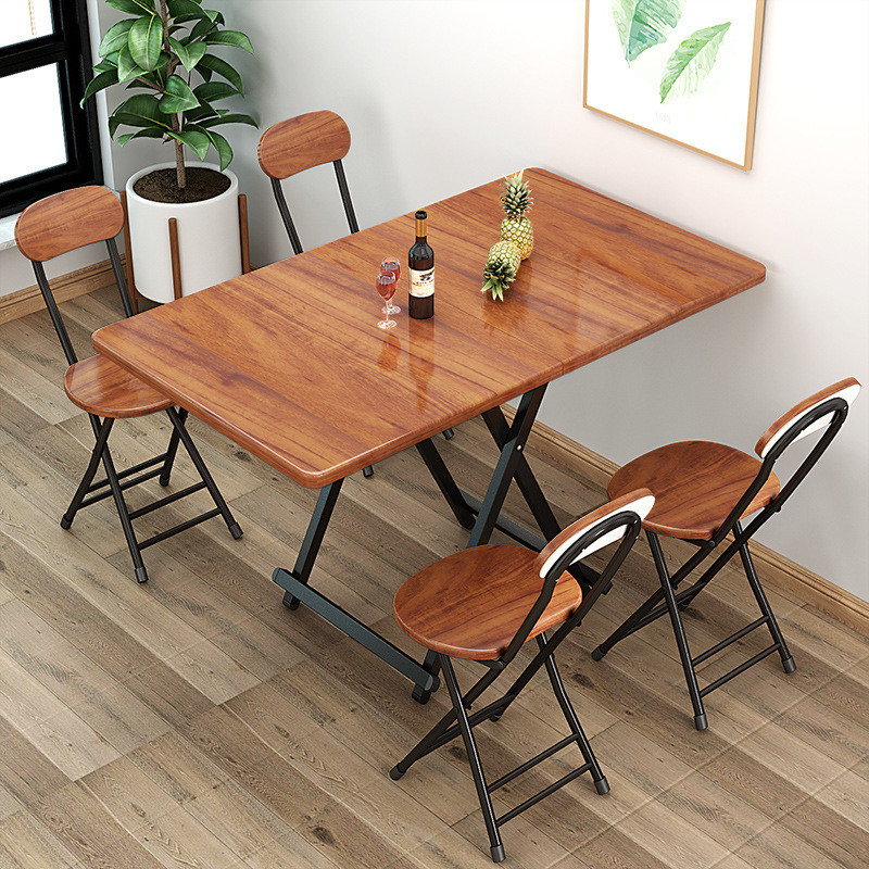 MY4 Dining MY4 Rectangular Household Foldable Small Outdoor Folding And ...