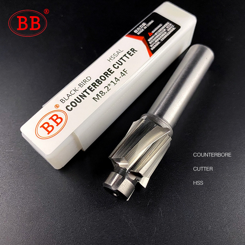 BB Counterbore End Milling Tool HSS M3-M16 for Flat Bolt Holes Screw ...