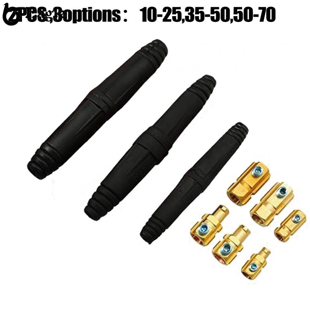 -New In May-Male Plug Quick Fitting DKJ 35-50 Dinse Connector High Temperature Resistance ...