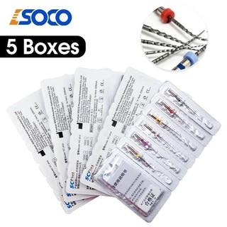 COXO SOCO SC-PLUS NITI FILE SYSTEM Heat-Activated NiTi Root Canal Files ...