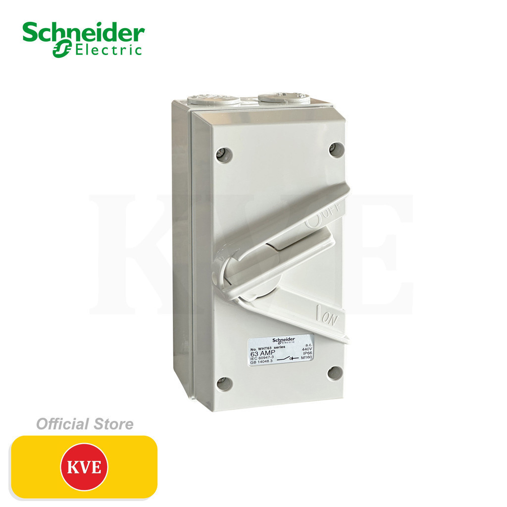 Schneider Kavacha 63A Triple Pole Isolating Switch WHT63 | Shopee Malaysia