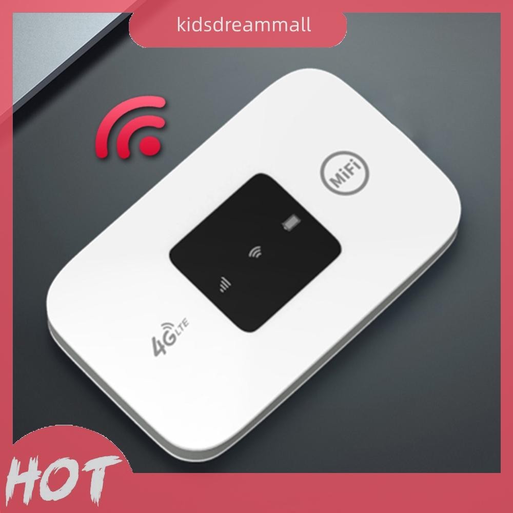 [KidsDreamMall.my] Portable 4G LTE WiFi Modem with SIM Card Slot Wireless Travel Hotspot for ...