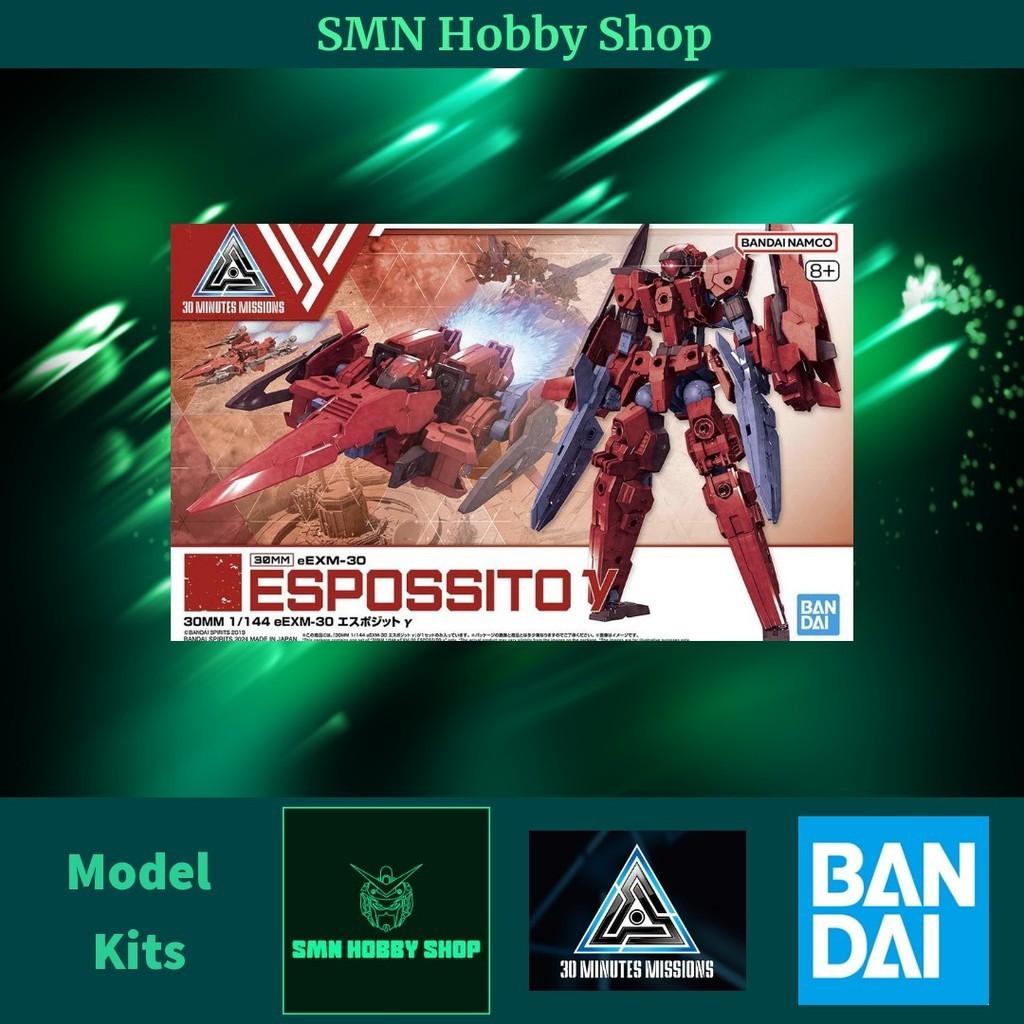 30MM 1/144 eEXM-30 Espossito Y Toys Plastic Model Kit [30MM 30 Minute ...