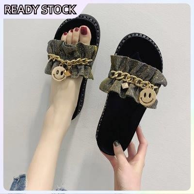 slippers Sandal dan Selipar Super Panas Kek Span Tebal Wanita Pakaian ...