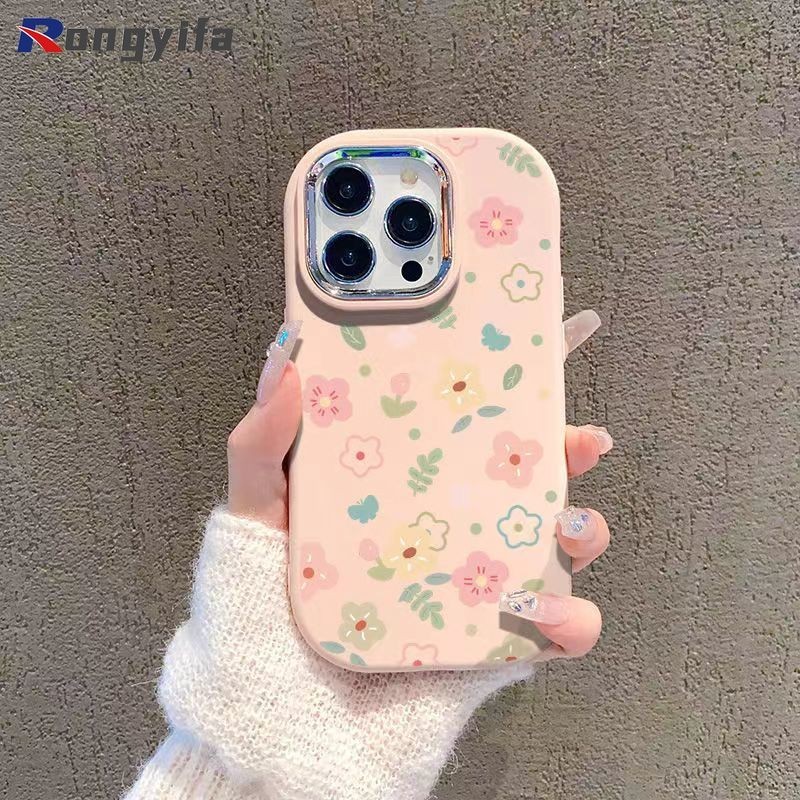 Korean Vintage Floral Casing For Huawei Nova Y72 12 11 Pro 12 12i 11 ...