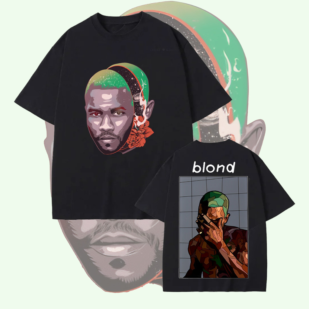 FRANK OCEAN Blond 2pac Tupac Hiphop Rap T-Shirt Unlimited Fabric Cotton ...