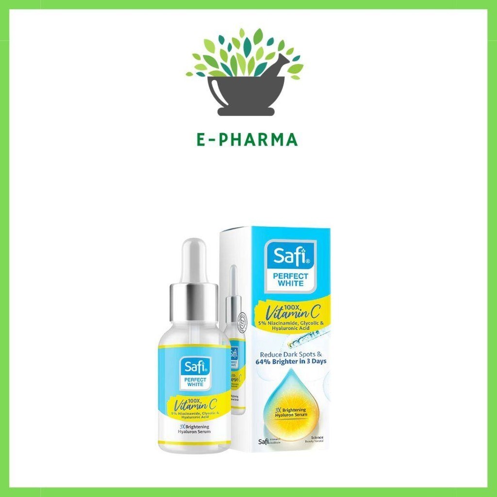 SAFI Perfect White 3X Brightening Hyaluron Serum 30ml | Shopee Malaysia