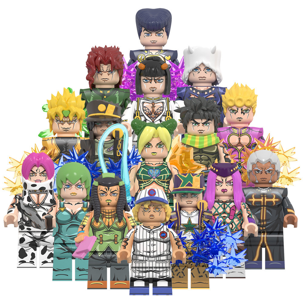JOJO Anime Kujo Jotaro Joseph Joestar Giorno Giovanna Dio Brando Bruno ...