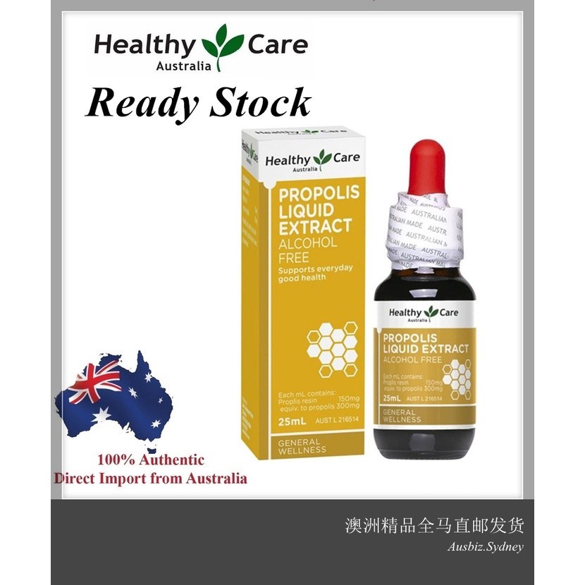 [Ready Stock EXP: 10/2027] Healthy Care Propolis Liquid Extract Alcohol ...