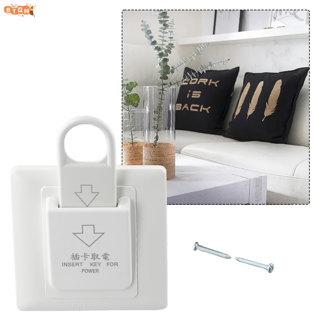 [BTQN] Magnetic Card Switch Insert Key Card Power Switch Energy Saving ...