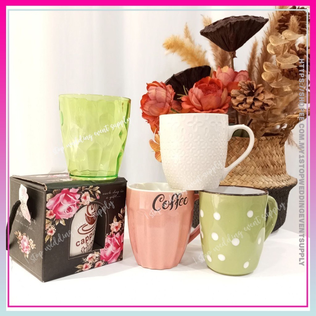 DOORGIFT MUG/CAWAN GOODIES/COFFEE MUG/CORPORATE MUG/伴手礼/陶瓷杯/纪念品 ...