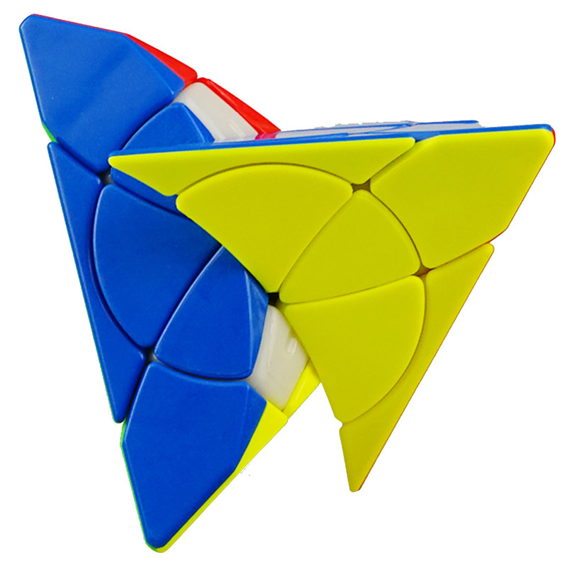 YJ Petal Pyramid Shaped Magic Cube Conical Tower Steel Ball Positioning ...