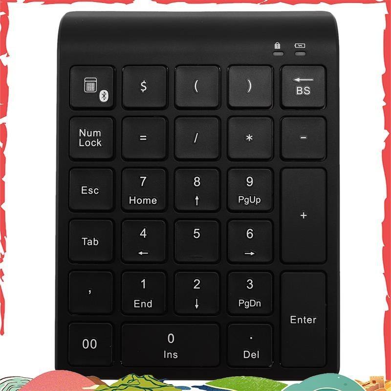 27 Keys Bluetooth Wireless Numeric Keypad Mini Numpad With More ...