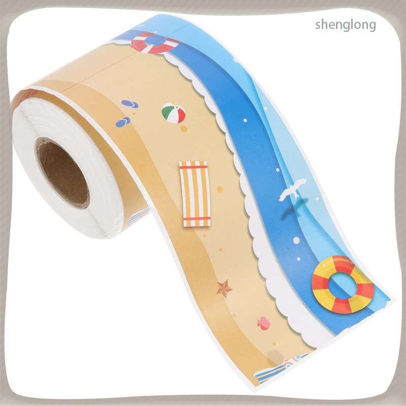 Border Stickers Beach Trim Classroom Calendar Bulletin Board Borders ...