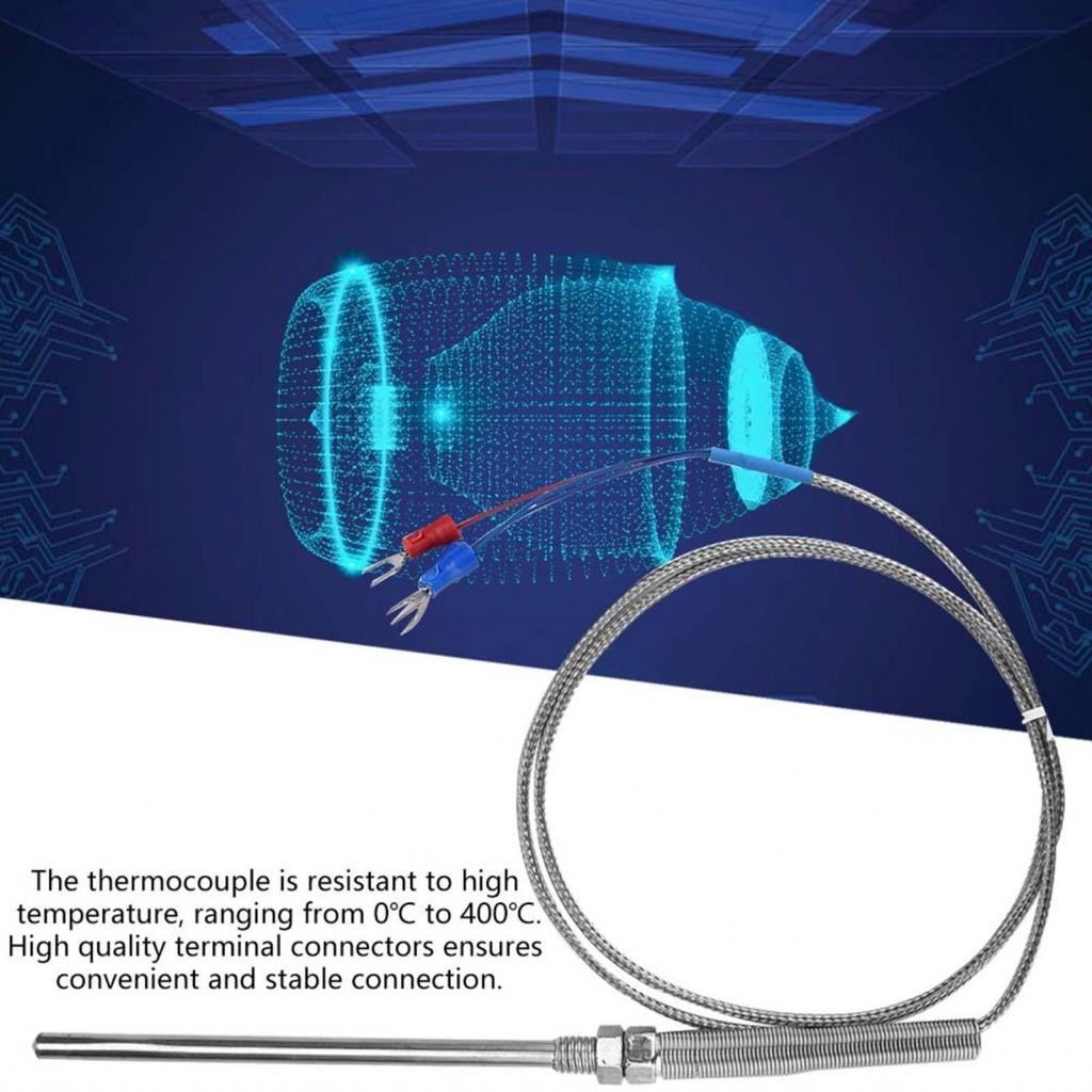Supergoodsales PT100 Temperature Sensor Probe M8 Thread Platinum ...