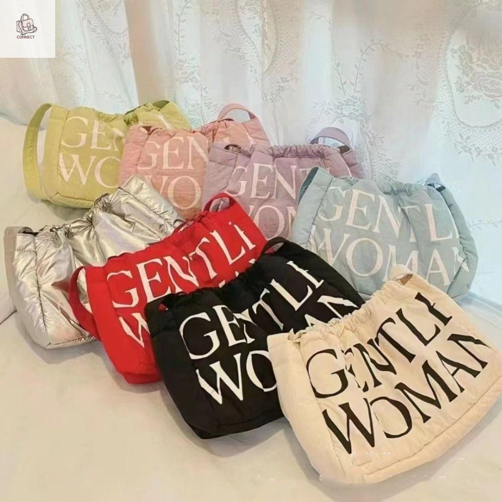 CONNECT Drawstring Shoulder Bag, Handbag Dumpling Bag Gentlewoman ...