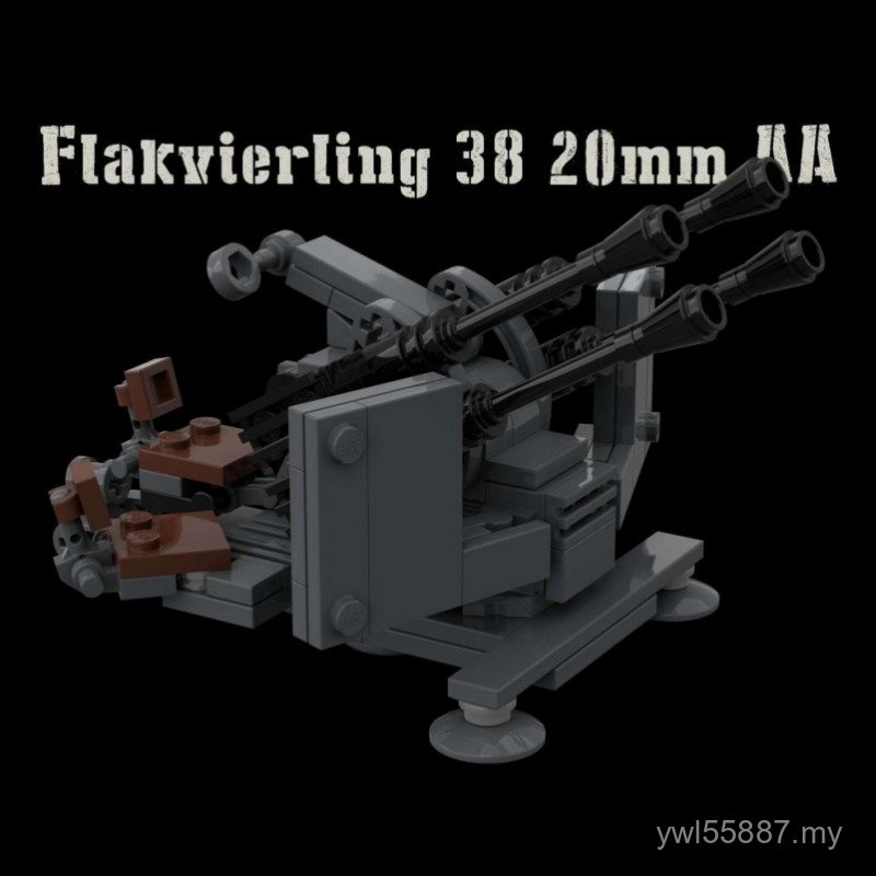 Small Particle Male Military Building Block Toy Assembly MOC World War ...