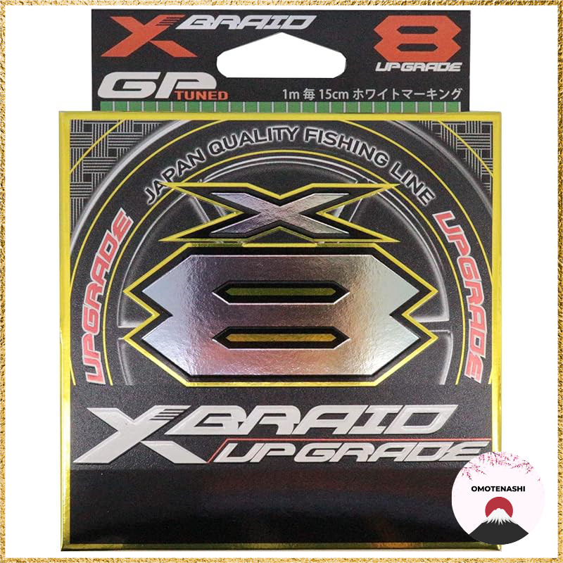 X-Braid Upgrade X8 200m Green Braided Line with White Markings Every ...