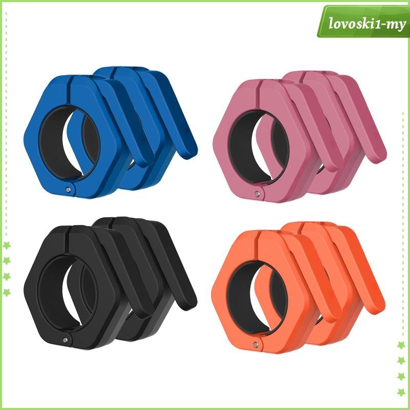 [LovoskibcMY] 2x Weight Clamps Powerlifting Gym Lifts and Strength ...