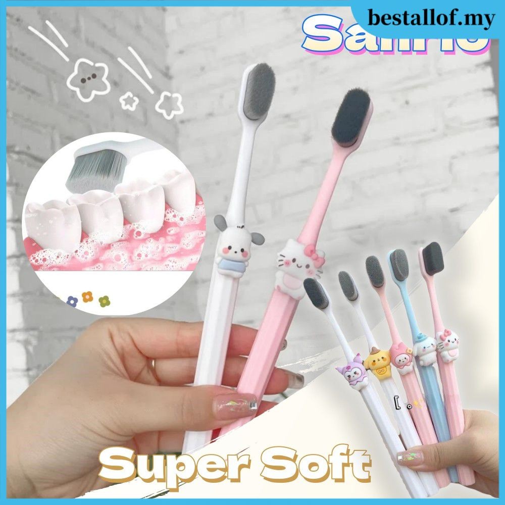Sanrio Children Toothbrush Cute Cartoon Hello Kitty Kuromi Melody ...