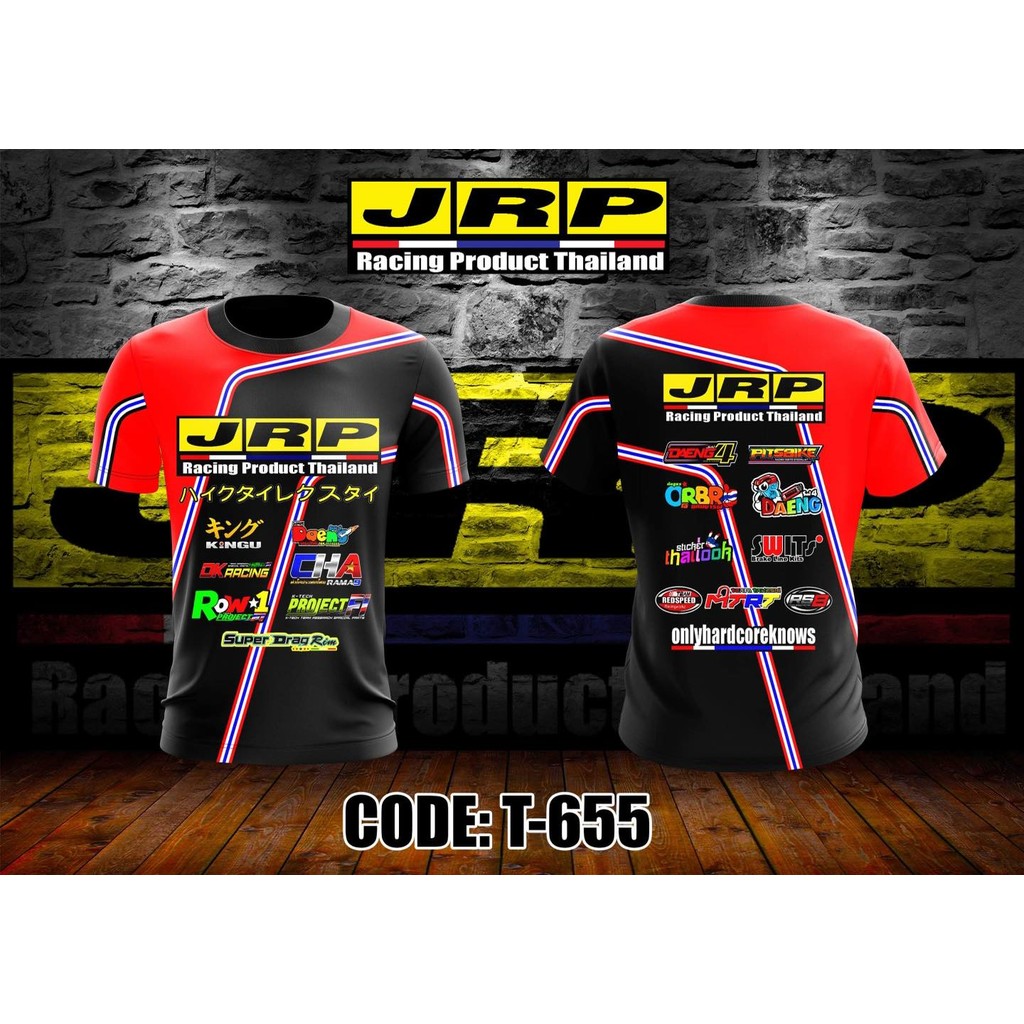 Motor Cycling Jersey JRP Racing Bike Ride Motorcycle Dry Fit T-Shirt ...