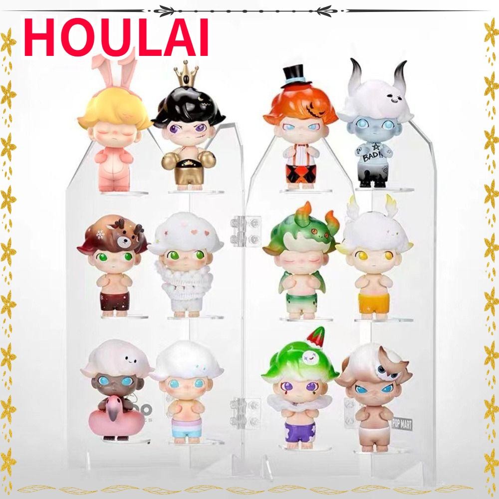 HOULAI 1PC Cartoon Figures Model, POP MART DIMOO Dimoo Box, Kawaii ...