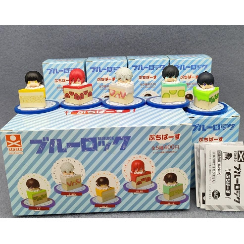 Blue LOCK Cake BLIND BOX SERIES DISPLAY FUNNY FIGURES GEMAS FIGURE ...