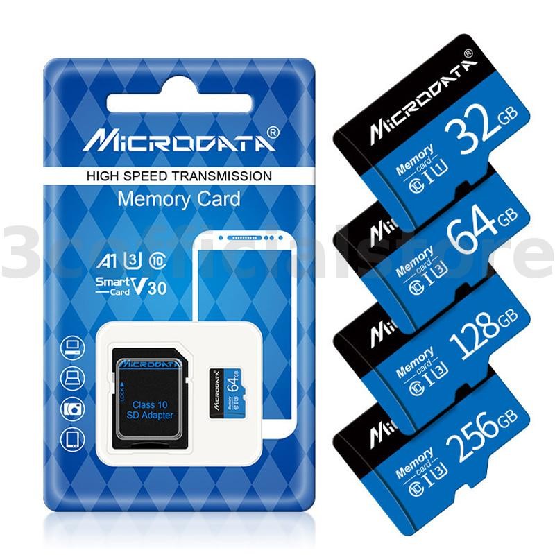 MicroData U3 Class 10 TF Memory Card 32G/64G/128G/256G High Speed Micro ...