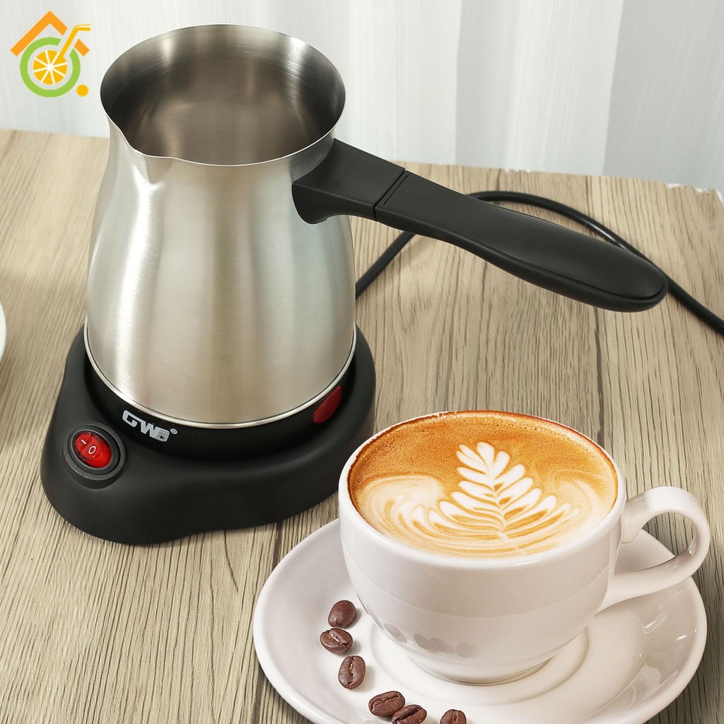 Turkish Coffee Maker 600ml Stainless Steel Electric Turkish Coffee ...