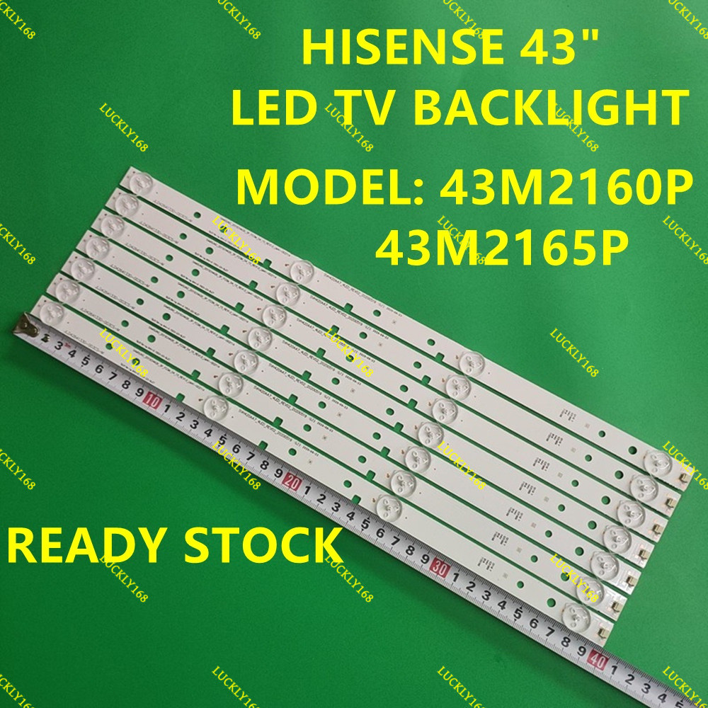 (NEW 1 SET) 43M2160P / 43M2165P HISENSE 43" LED TV BACKLIGHT 43M2160 ...