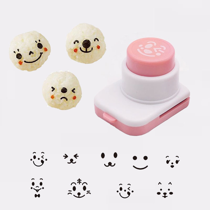Ball Shake Happy Seaweed Bento Seaweed Smiley Face Rice Triangle Mouth Expression Tool 3.12 Em ...