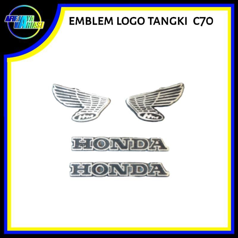 Aluminum honda tank logo Emblem | Shopee Malaysia