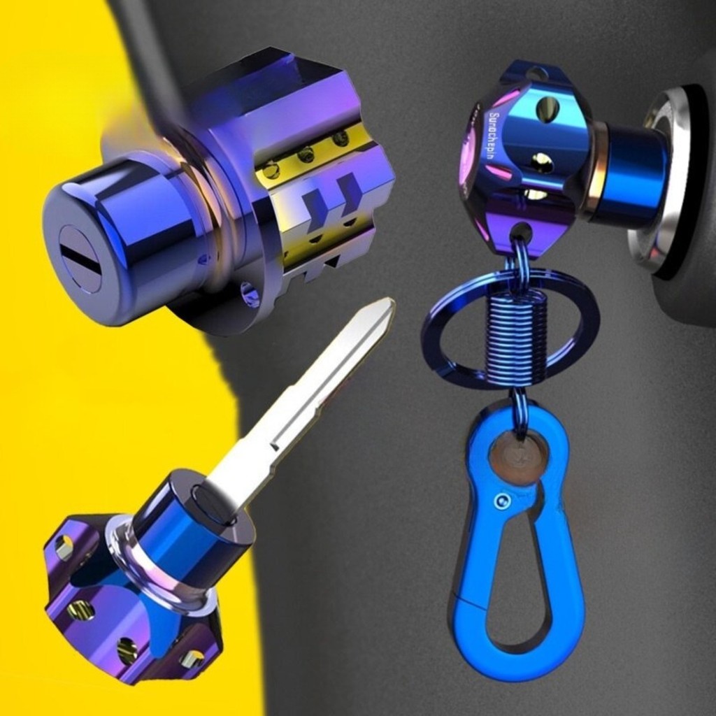 Universal Motorcycle CNC Modified Key Cover CNC Key Bit Hexagon Key Tip ...