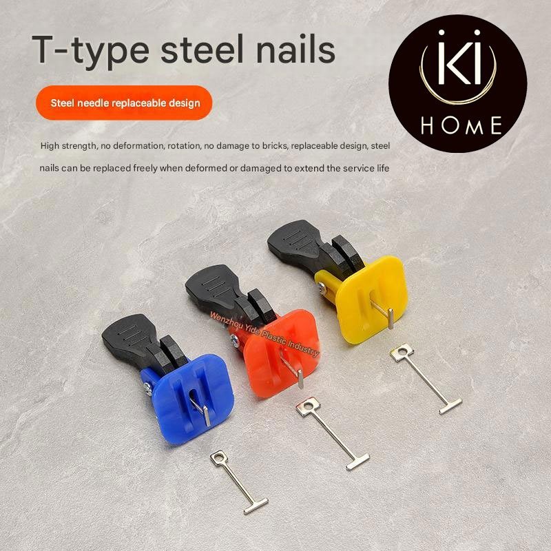 Press-Type Reusable Tile Leveling Wall&Floor Tile Locator Clips Tool ...