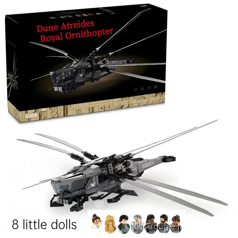 2025 NEW Inventor Dune Atreides Royal Ornithopter Helicopter Building ...