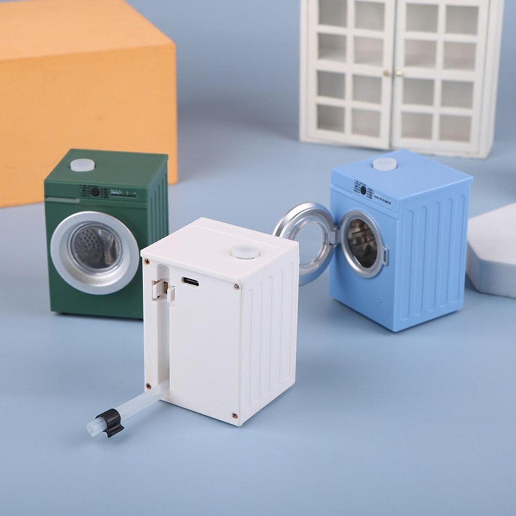 [uguuiya] 1/12 Scale Washing Machine Simulation Accessories Toy Life ...