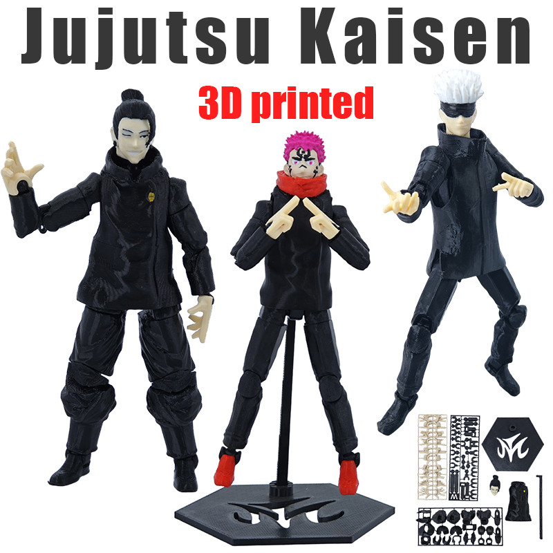 Lucky 13 Jujutsu Kaisen Assembly Model Gojo 3D Printed Toy Tadori Yuji ...
