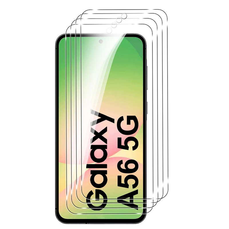 For Samsung Galaxy A56 A36 A26 A16 A06 5G 4G 9H 2.5D Tempered Glass ...
