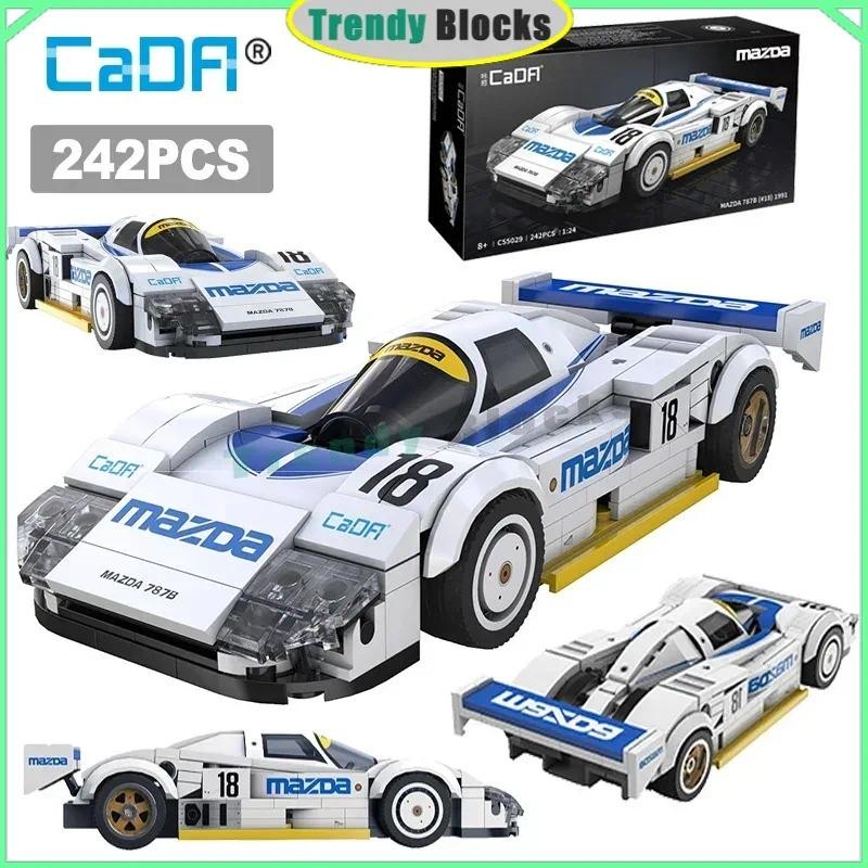 55029 Mazda 787B Sports Car Building Blocks 1:24 Racing Car Sports-Car ...